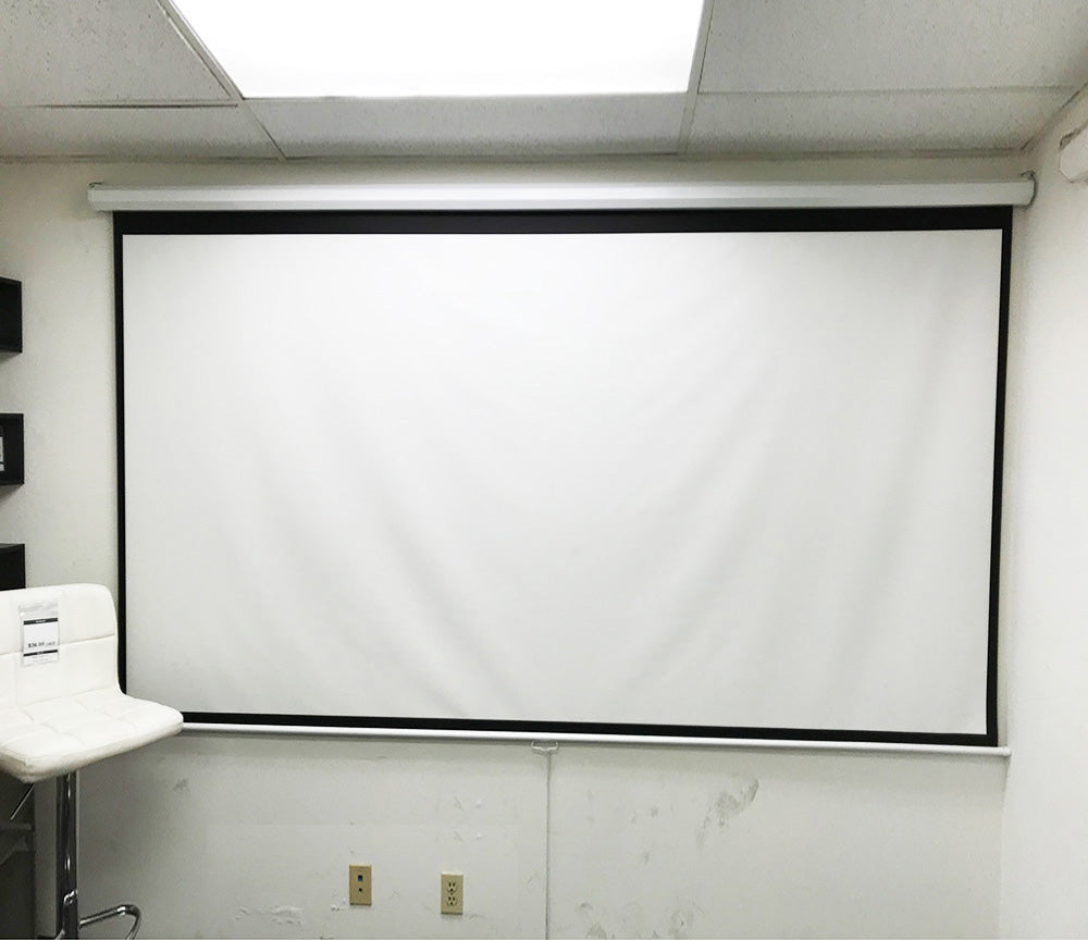 100" 16:9 Pull-down Projector Screen (PJ04) – GotHobby